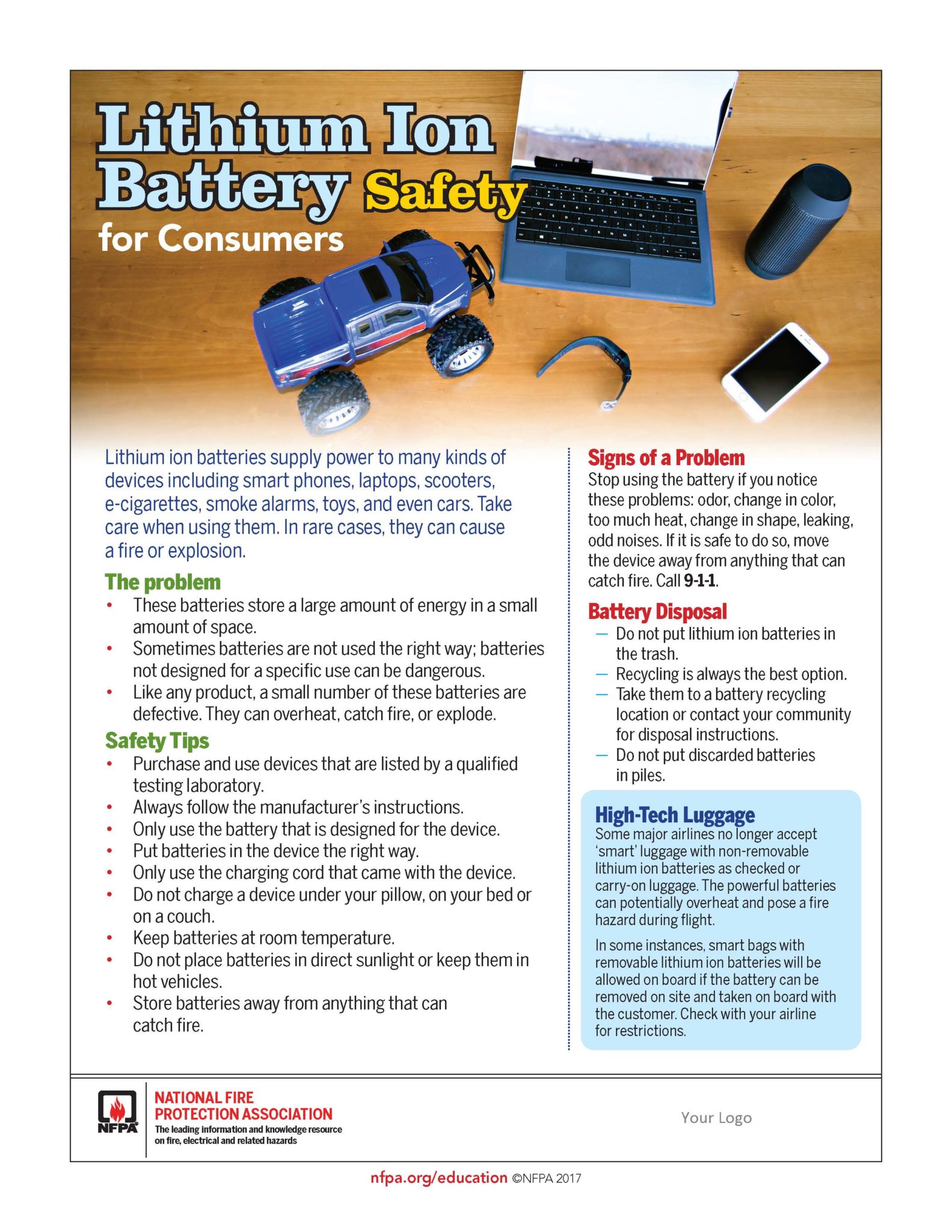 Lithium Ion Battery Safety — City of Beacon